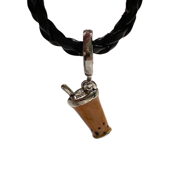 Jewelry | Newsilverenamel Boba Tea Diy Charm | Poshmark
